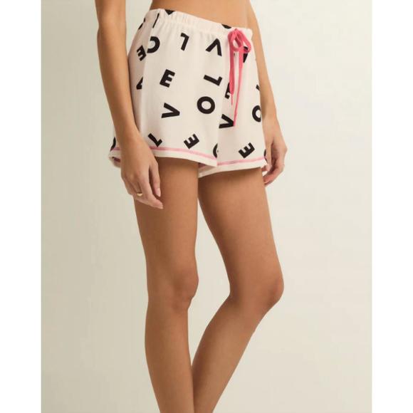 Z Supply | Shorts | New Z Supply Love You Shorts In White | Poshmark